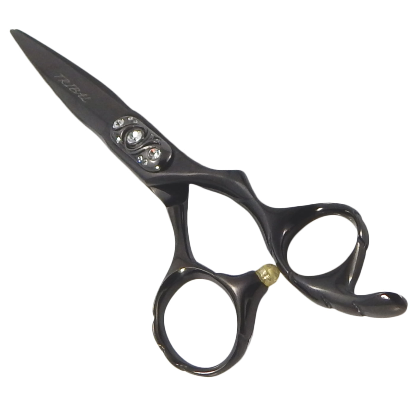Tribal Black hairdressing scissors, Japanese alloy – Tribal Scissor Company