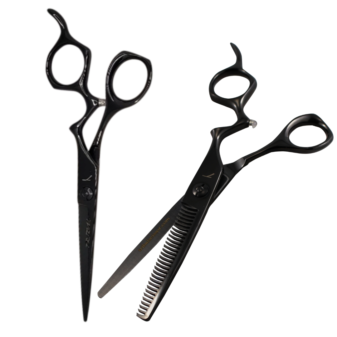 Tribal sharp hairdressing scissor set, Japanese alloy – Tribal Scissor ...