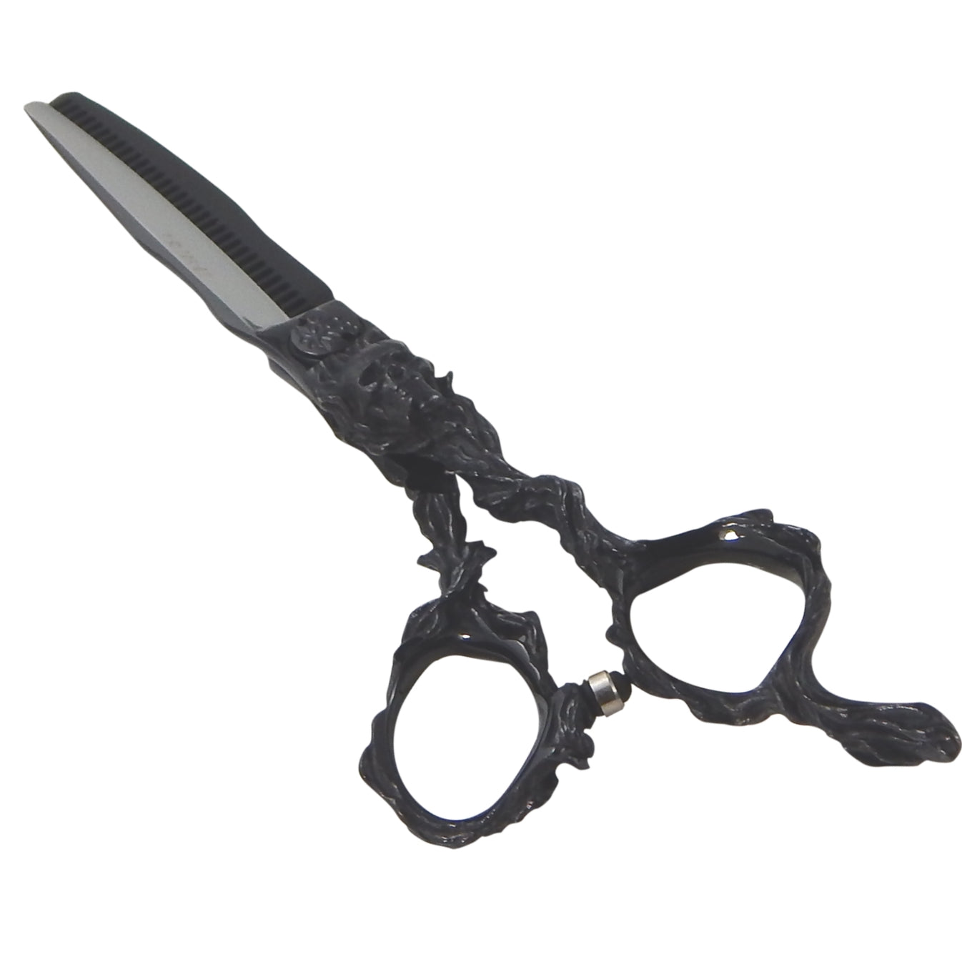 Tribal skull th hairdressing scissor, Japanese alloy – Tribal Scissor ...