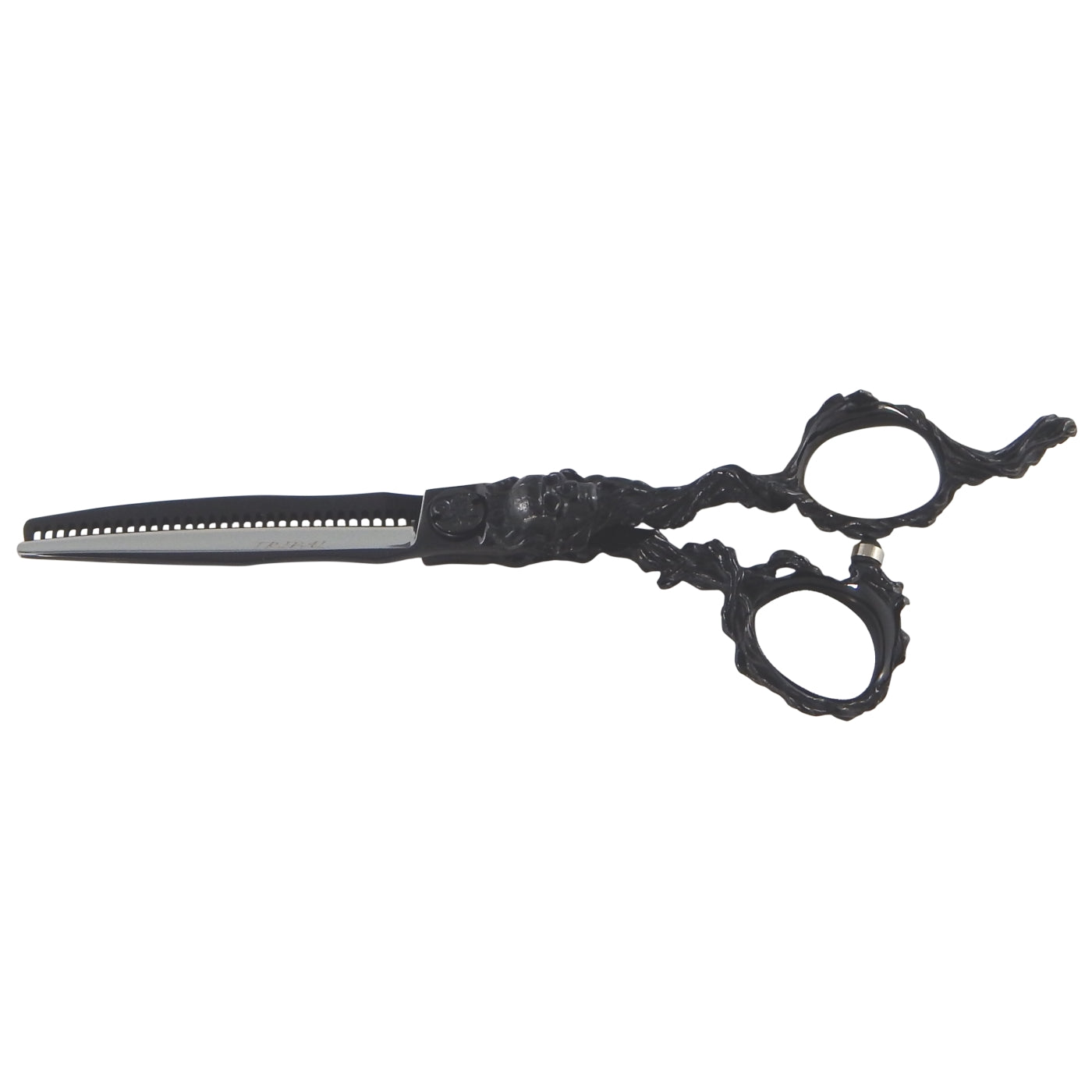 Tribal skull th hairdressing scissor, Japanese alloy – Tribal Scissor ...
